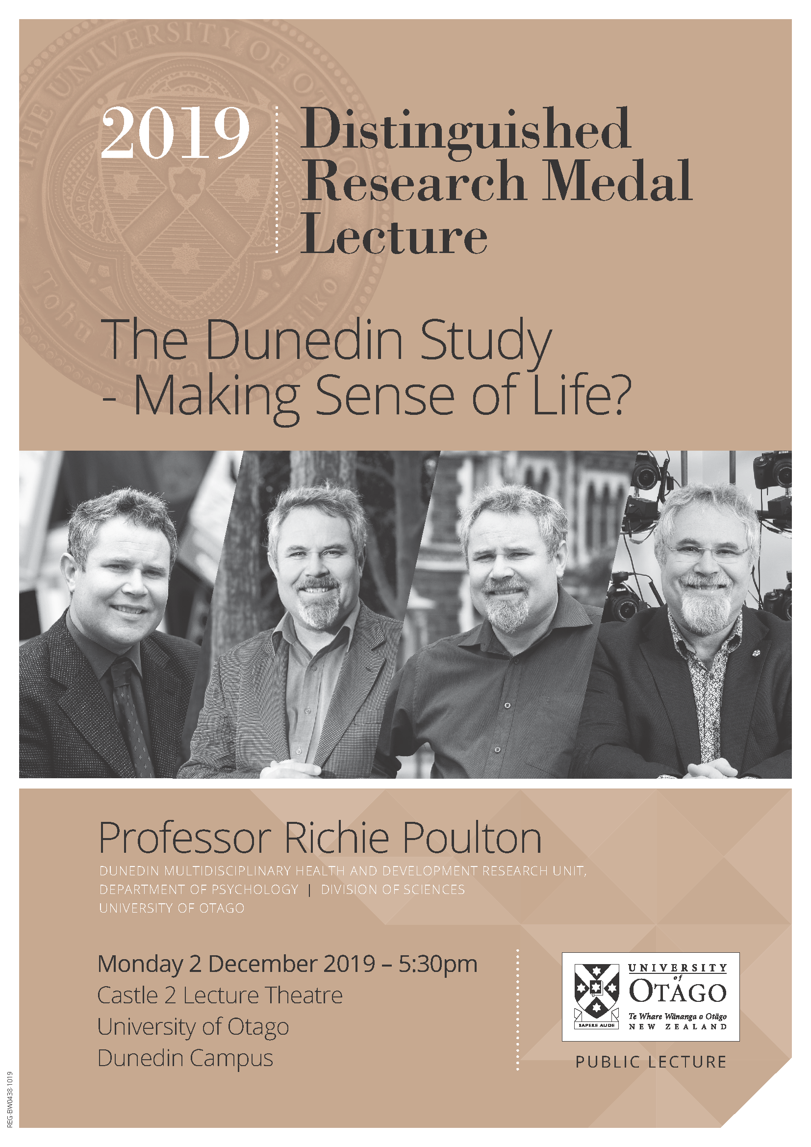 Director of The Dunedin Study recognised with Distinguished Research ...